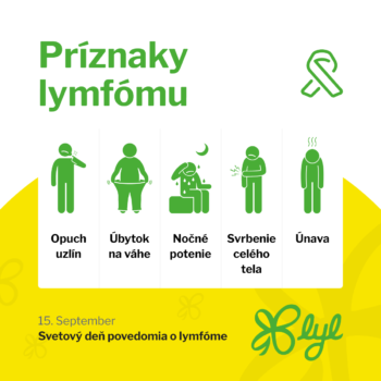 Svetový deň povedomia o lymfóme - Občianske združenie Lymfoma Slovensko