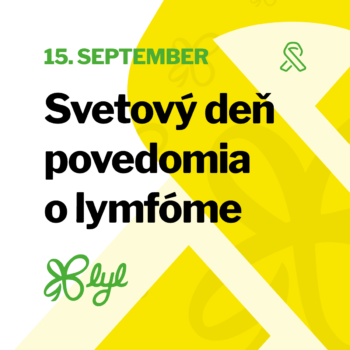 Svetový deň povedomia o lymfóme - Občianske združenie Lymfoma Slovensko